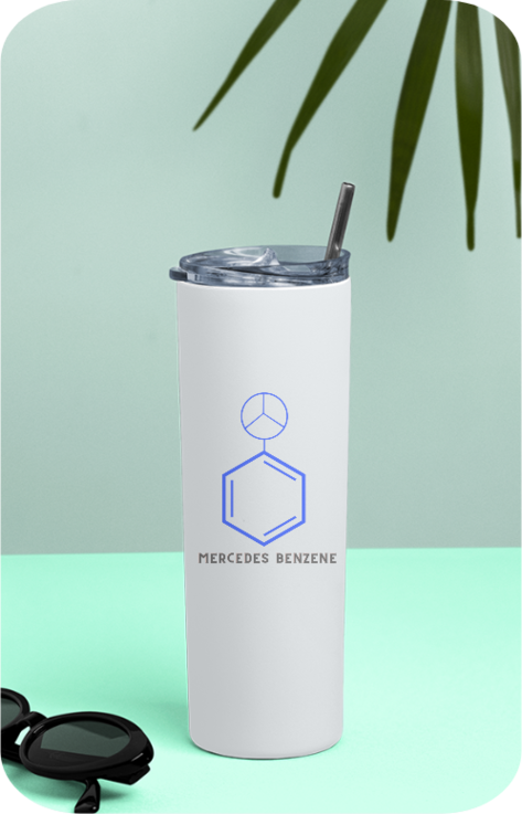 Tumbler Bottle - Mercedes Benzene – WattLagi